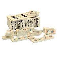 DOMINO EGIPTO MUSEU LOUVRE. Jocs de taula. Rata Corner